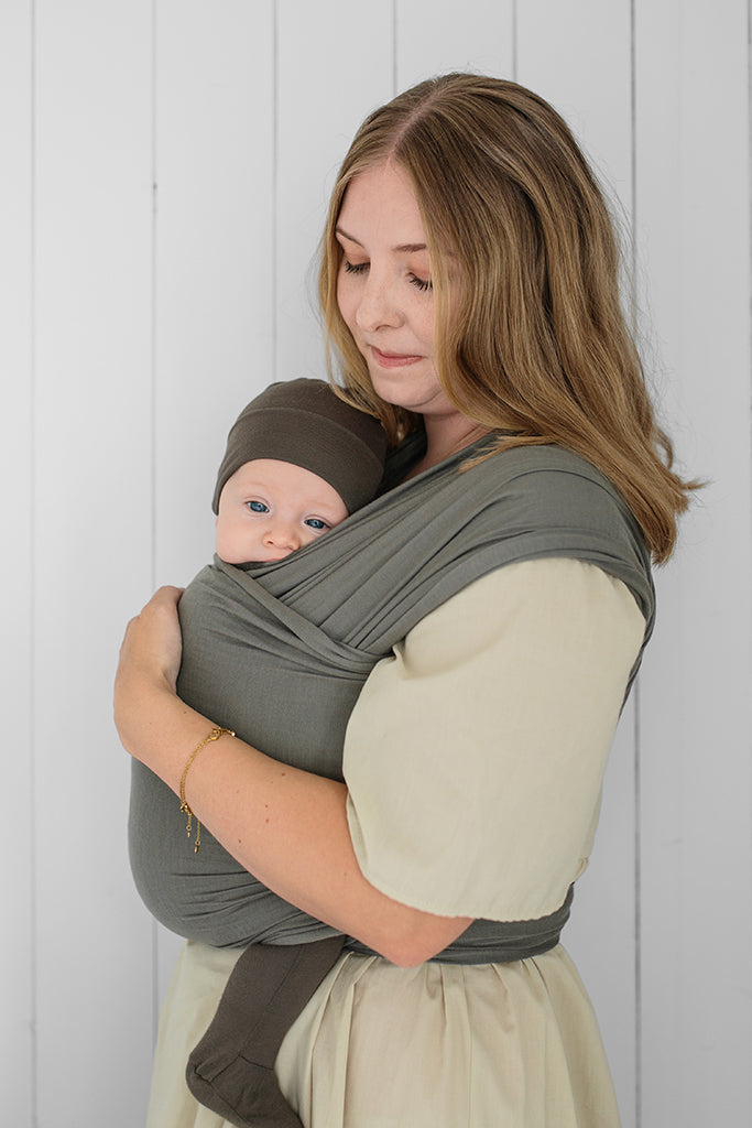 Basil Baby Wrap | Green Baby Carrier | Solly Baby