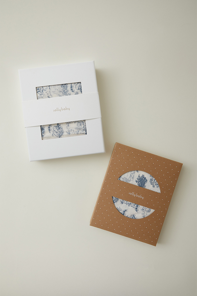 Bleu Toile Wrap + Dolly Bundle | Matching Holiday Mini & Me – Solly Baby