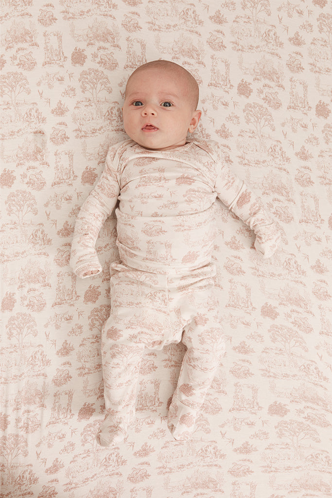 Rose Toile Baby Sleep Set – Solly Baby