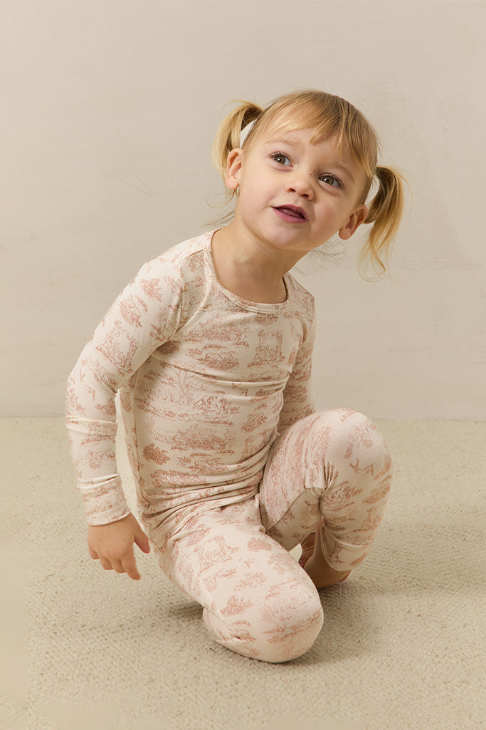 Rose Toile Toddler Sleep Set – Solly Baby